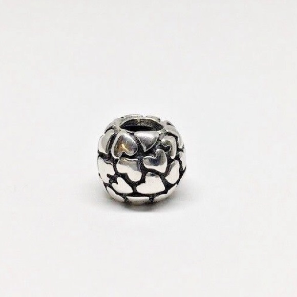 Pandora | Jewelry | Pandora Ball Of Hearts Sterling Silver Charm | Poshmark